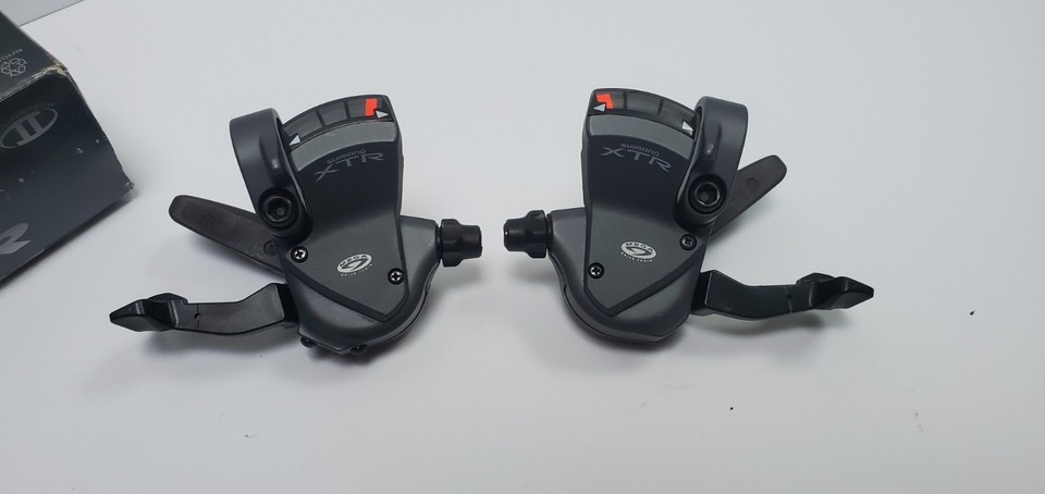 Shimano XTR 3x9 Speed SL-M952 Shifter Set Mega 9 Triple Rapid Fire | eBay