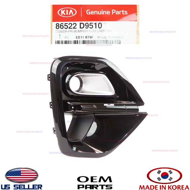Genuine Kia OE Cover-Fr Bumper Fog 86522-D9510 for sale online | eBay