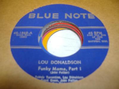 Jazz Funk 45 LOU DONALDSON Funky Mama, Part I on Blue Note | eBay