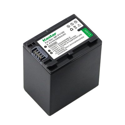 Kastar Battery FH100 for Sony NP-FH100 FV100 NP-FH70 FV70 & Sony BC-TRV ...