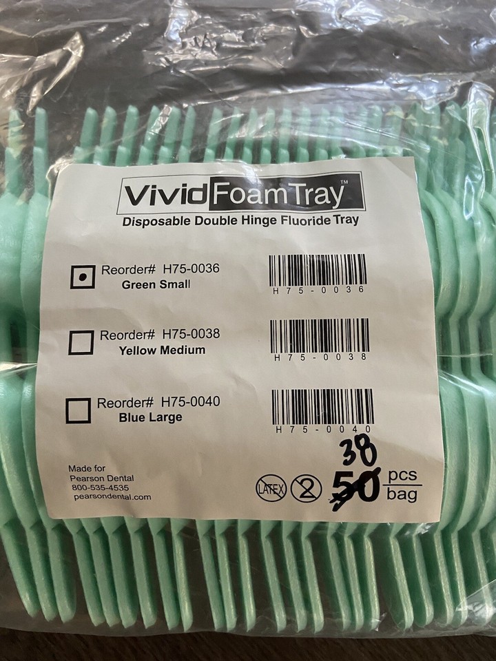 Vivid Foam Trays - Size Small - 38 pk | eBay