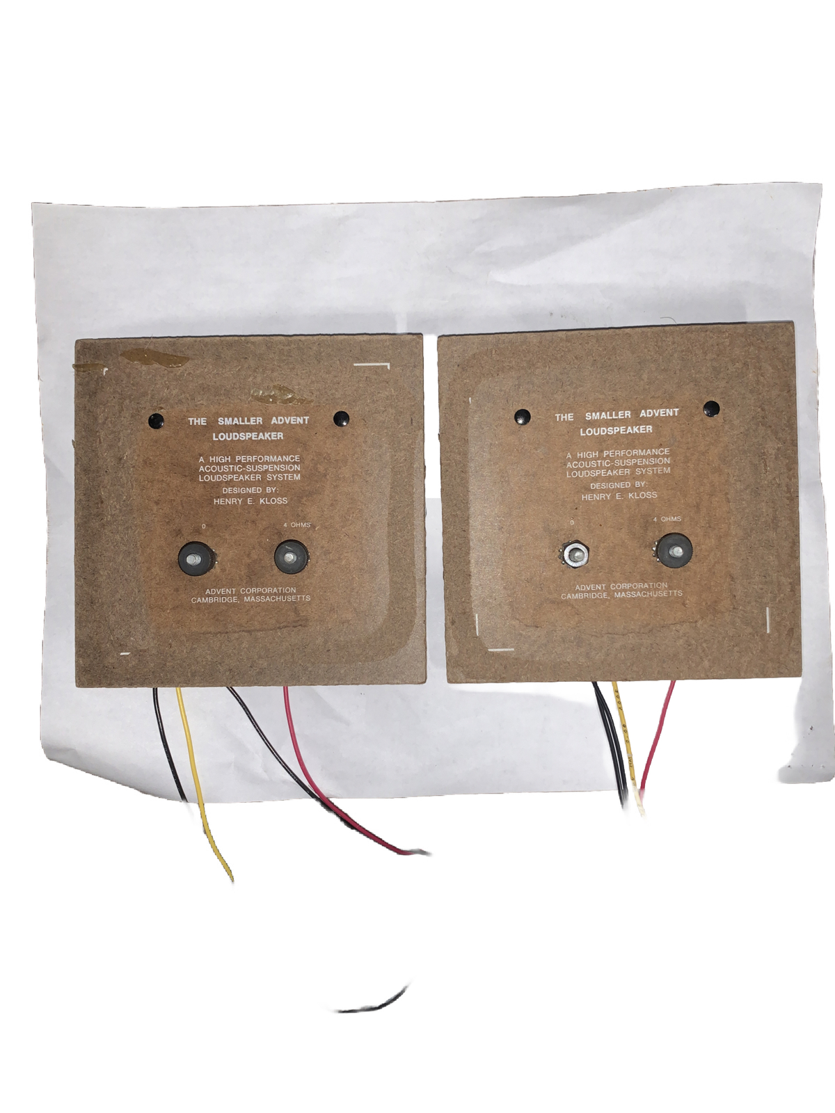 Advent loudspeaker crossover the smaller advent loudspeaker | eBay