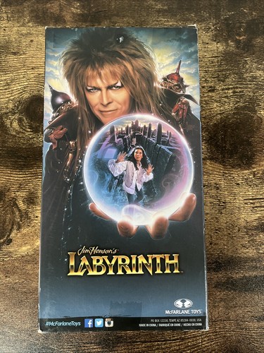 Labyrinth Dance Magic Jareth 7 Inch Figure McFarlane Toys 2019 Unopened ...