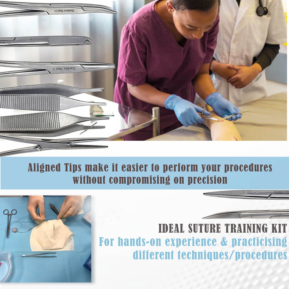 First Aid Emergency Wound Suture Surgical Laceration Repair Survival ...