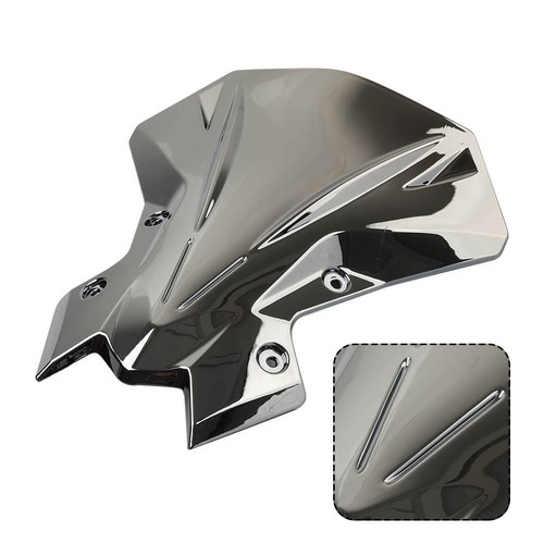 Silver Windscreen Windshield Visor Deflector For Kawasaki Z900 2020 ...