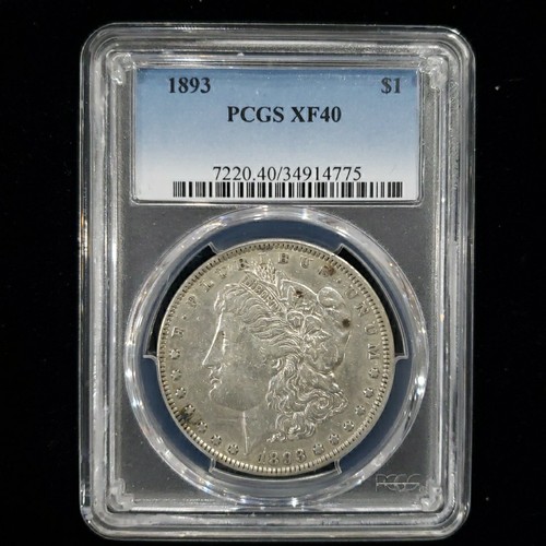 1893 Morgan Silver Dollar PCGS XF40 – Key Date $1 | eBay