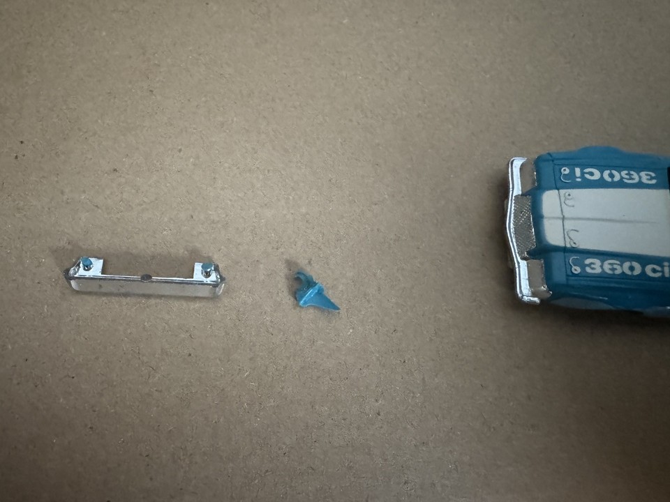 Vintage AFX Aurora #1959 DODGE MAGNUM #8 Stock Car - HTF Blue Color ...