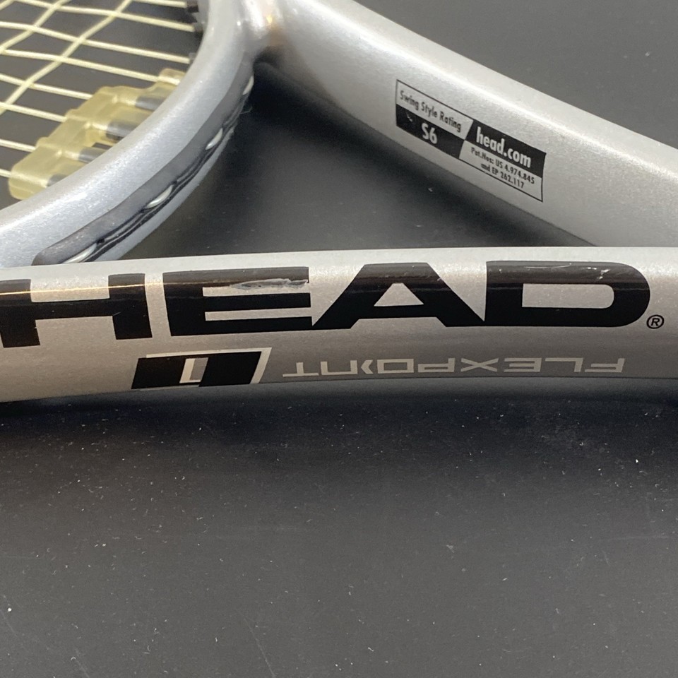 HEAD Flexpoint S6 FLEX POINT Oversize Liquidmetal Tennis Racket | eBay