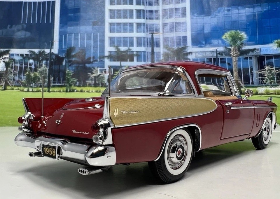 Danbury Mint 1958 Packard Hawk 50th Anniversary edition 1:24 - Complete ...