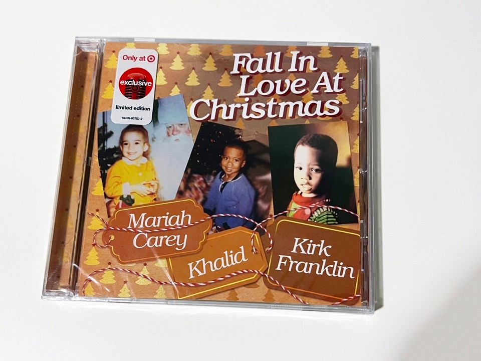 Mariah Carey Fall In Love At Christmas SIGNED CD Single Target OOP ...