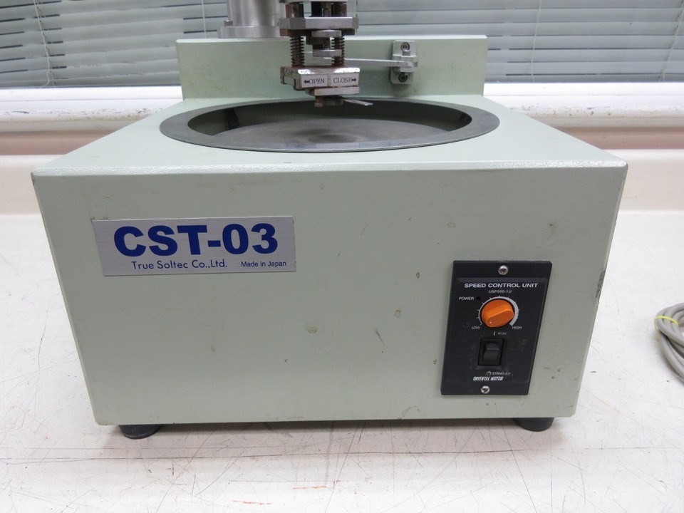 True Soltec CST-03 Cross Sectioning Sample 9" Grinding Machine Used | eBay