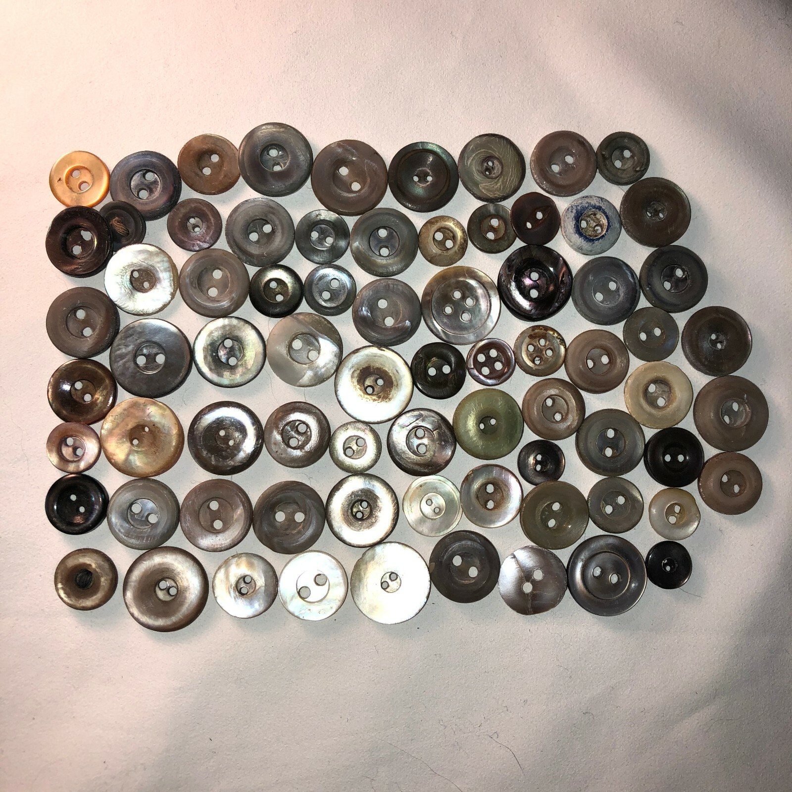 Vintage lot of buttons whistle buttons MOP Variety of color and size | eBay
