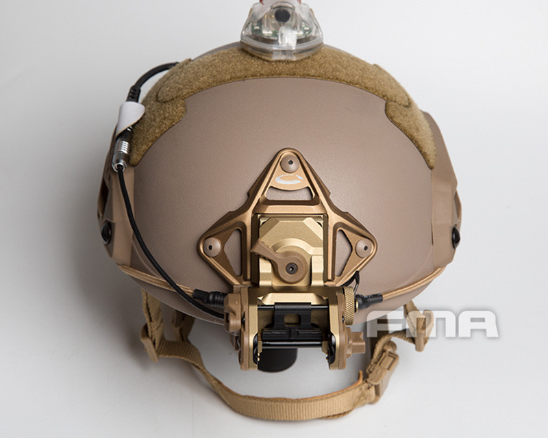FMA Tactical Functional GSGM Helmet ANVIS 6/9 NVG Mount + 3* Helmet ...