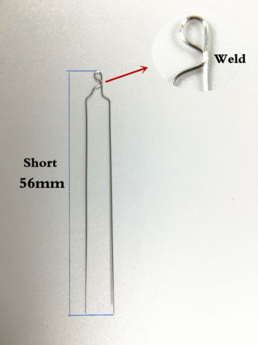 200 Dental Orthodontic Preformed Ligature Wires Brackets Kobayashi Weld ...