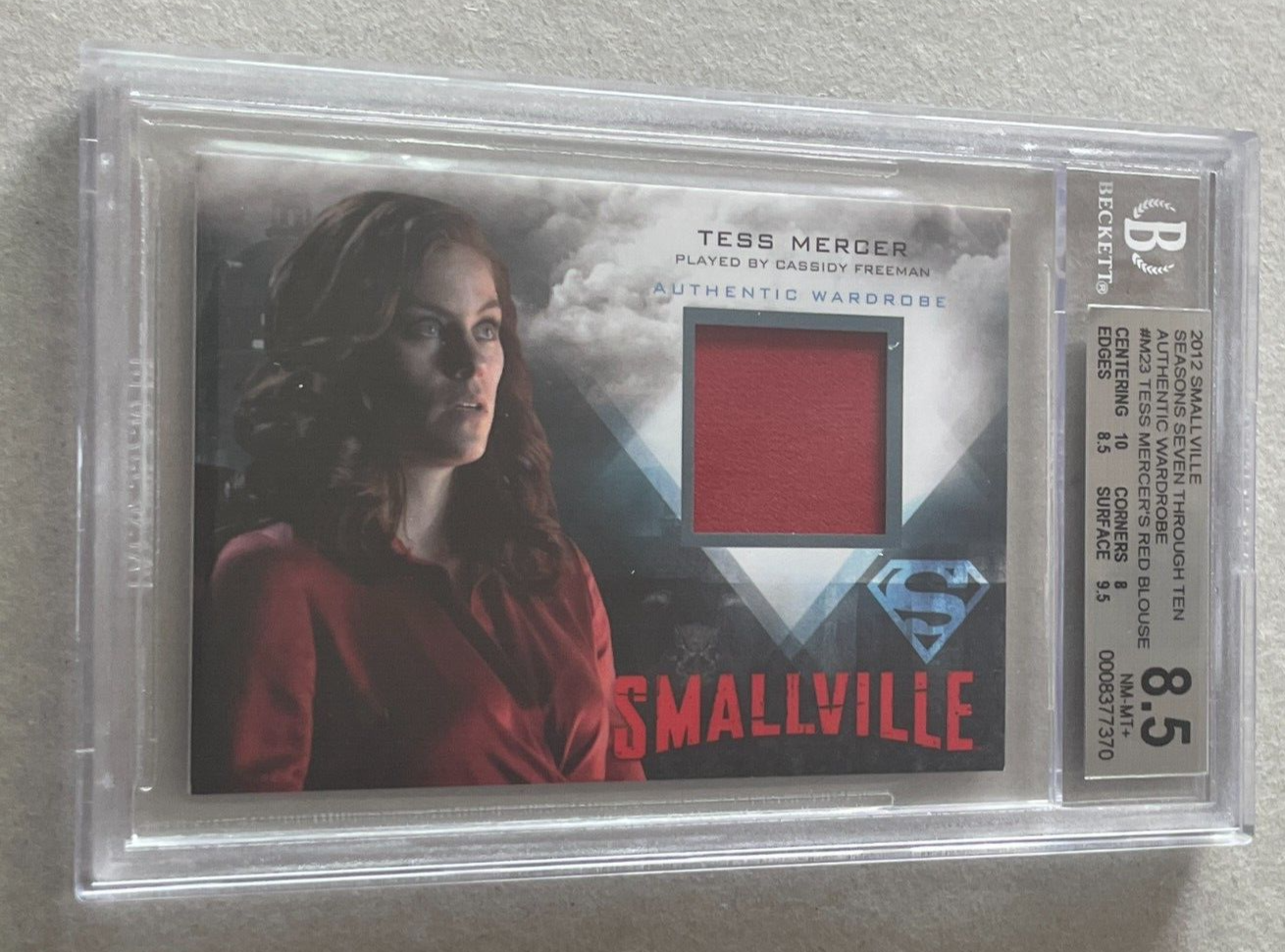 2012 Cryptozoic SMALLVILLE Wardrobe CASSIDY FREEMAN Worn TESS MERCER ...