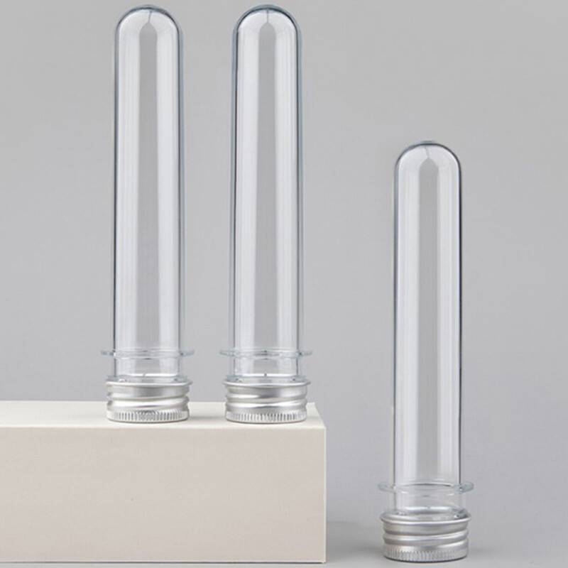 40ml Plastic Storage Tubes Lab Test Tube with Screw Lid Travel Lotion ...