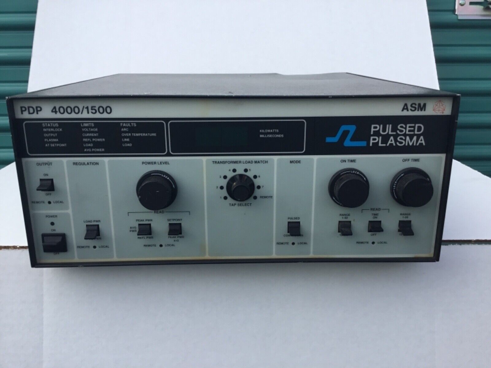 Advanced Energy / ASM PDP 4000/1500 Pulsed Plasma Controller 6009-000-A ...