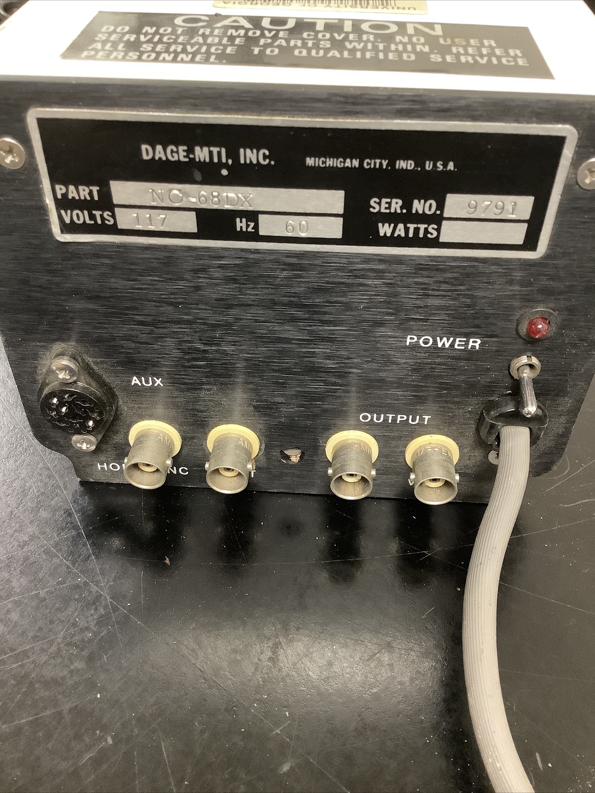 Dage-MTI Series 68 Camera | eBay