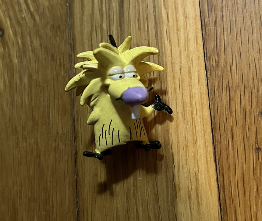 Vintage 2001 Viacom Nickelodeon Nick ANGRY BEAVERS NORBERT PVC figure 1 ...