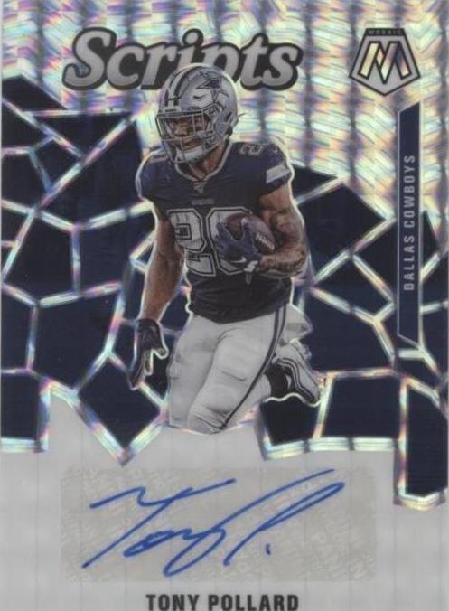2020 Panini Mosaic - Scripts Tony Pollard #S25 (AU) for sale online | eBay