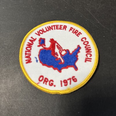 Vintage Obsolete Fire Department Patch National Fire Council | eBay