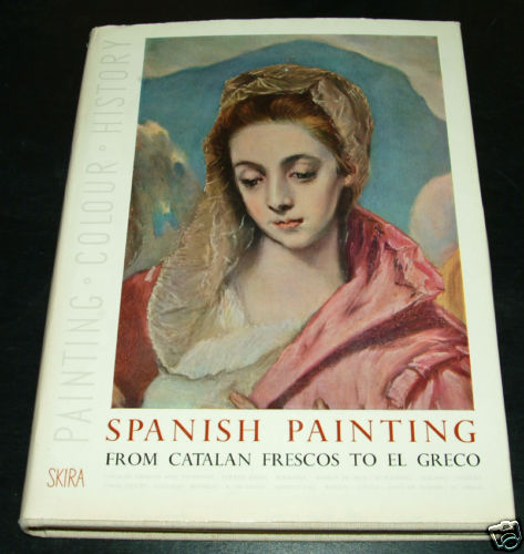 Spanish Painting SKIRA frescos to el greco color plate | eBay