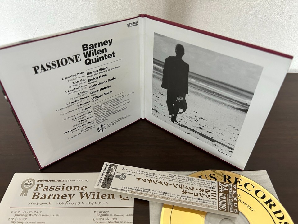 Barney Wilen Passione JAPAN MINI LP CD Paper Sleeve 24k GOLD CD w/OBI ...
