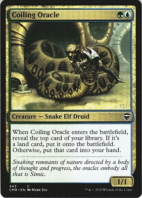 MTG CMR Commander Legends Coiling Oracle Card 443/361 C | eBay