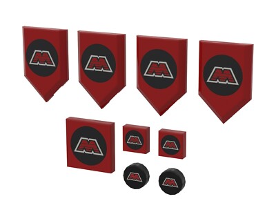 Custom UV Print on LEGO Tiles - M:Tron pack 2 | eBay