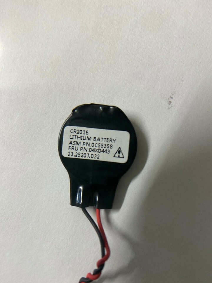 CMOS RTC Battery for Lenovo ThinkPad X1 Carbon 7th Gen CR2016 ...