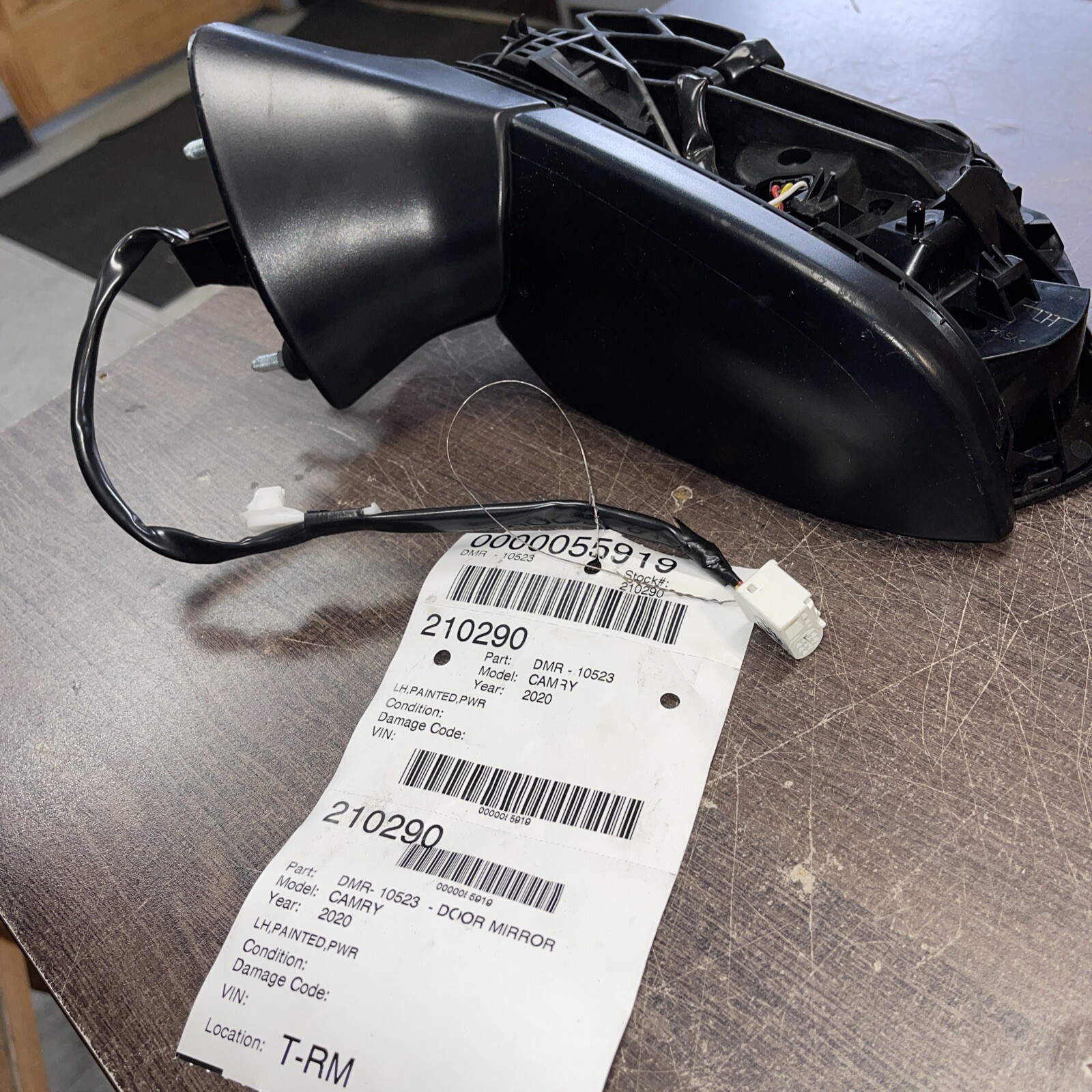 OEM 2018 - 2020 Toyota Camry Left Side View Mirror Power no signal ...