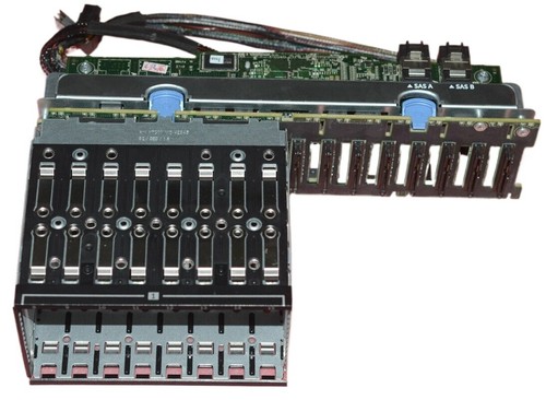 16 BAY HDD BACKPLANE & CAGE SFF UPGRADE DELL POWEREDGE R720 8 BAY SFF ...