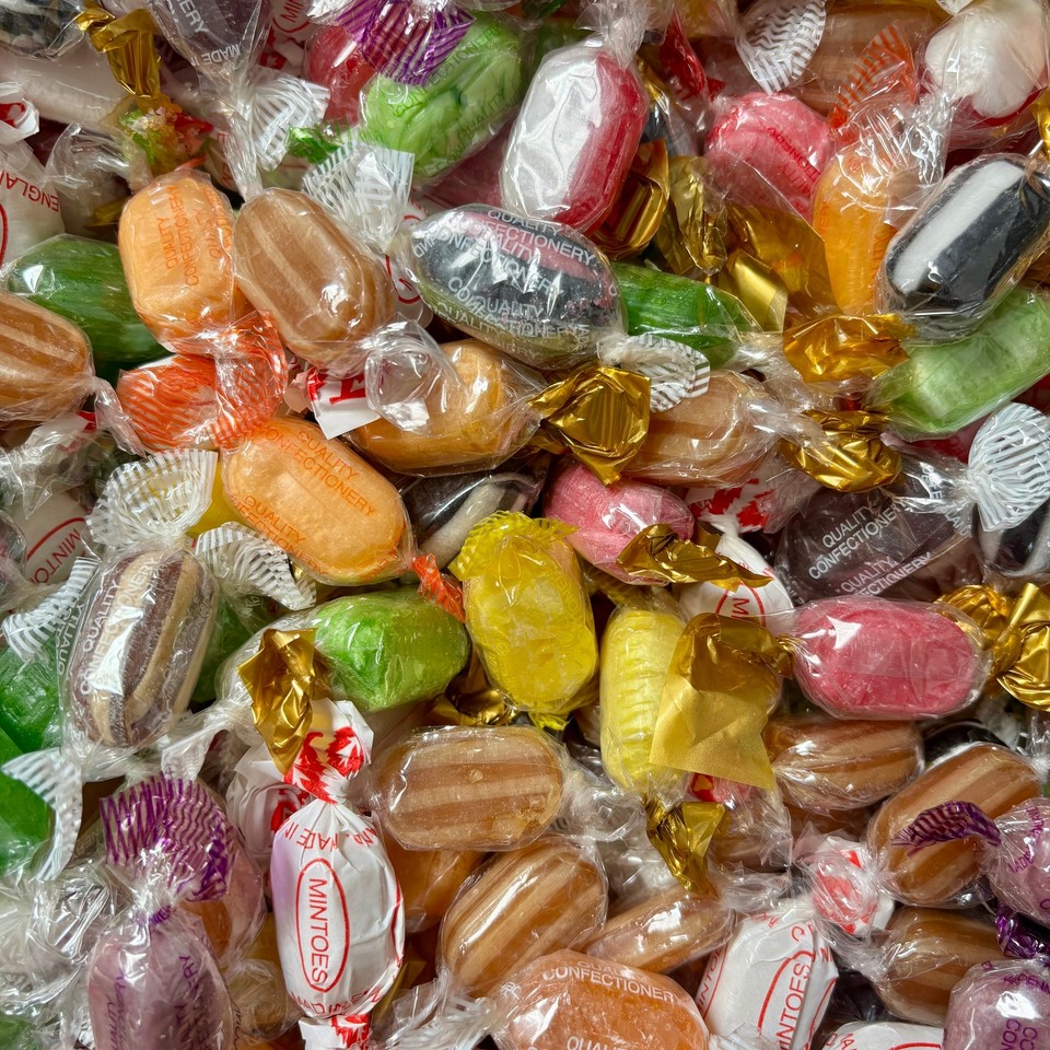 Hard Boiled Sweet Mix (Wrapped) Retro Sweets Candy Pick n Mix Party ...