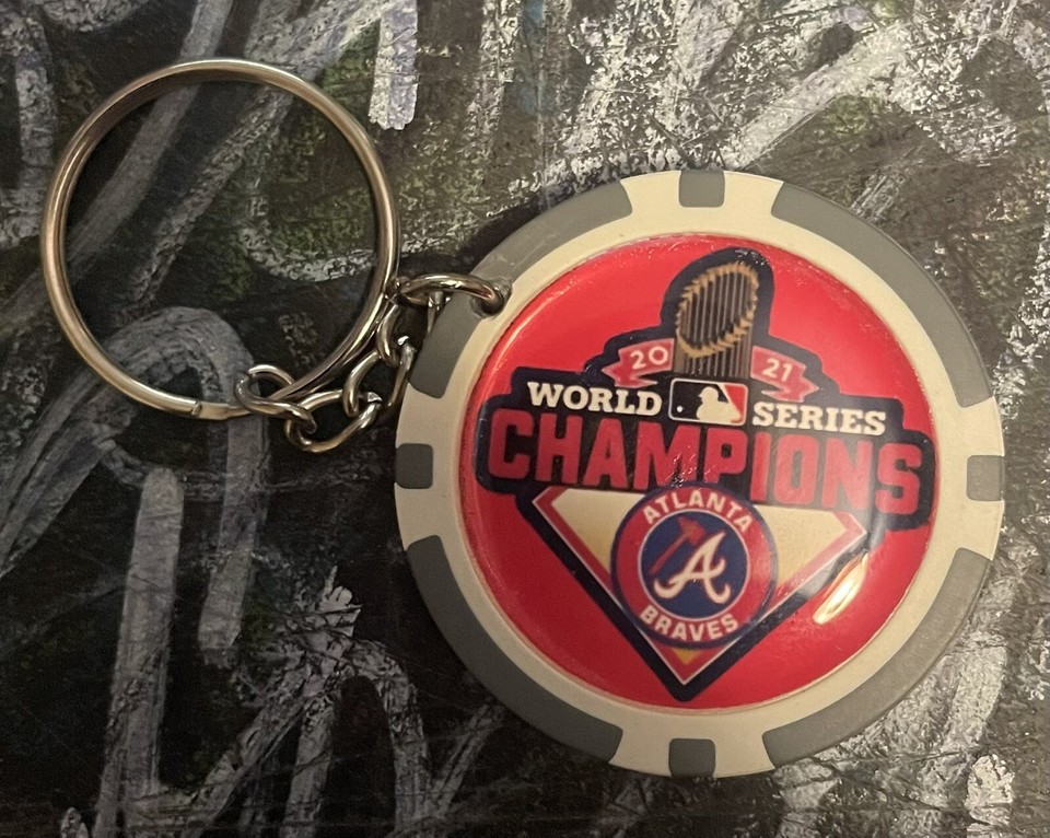 GEORGIA BULLDOGS - ATLANTA BRAVES CHAMPIONSHIP - POKER CHIP/KEYCHAIN | eBay