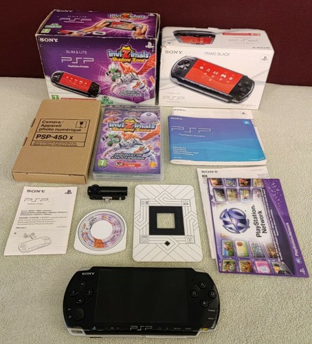 Console PSP Slim & Lite 3004 inviZimals Shadow Zone + camera PAL Fr ...
