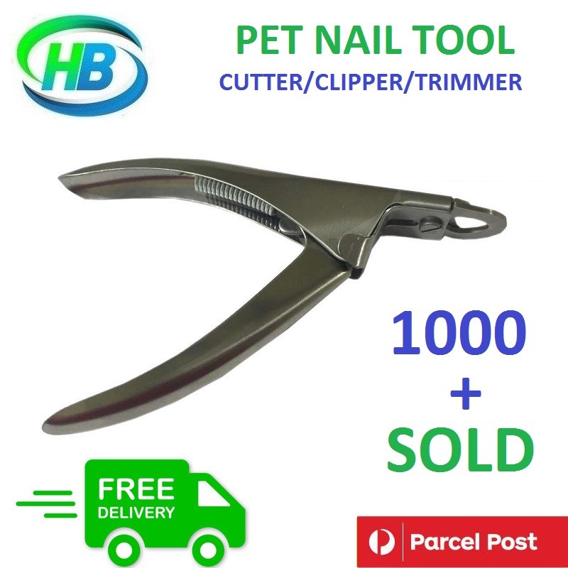 Pet Heavy Duty Nail Clipper Cutter Trimmer Cat Dog Rabbit Toe Claw Paw ...