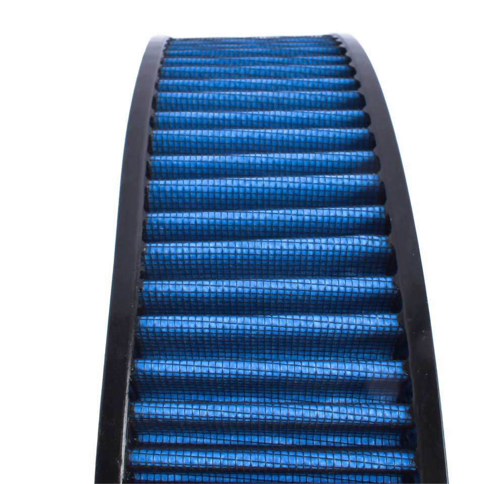 14" x 3" Super Flow Air Cleaner Washable Recessed Blue Filter Black Top ...
