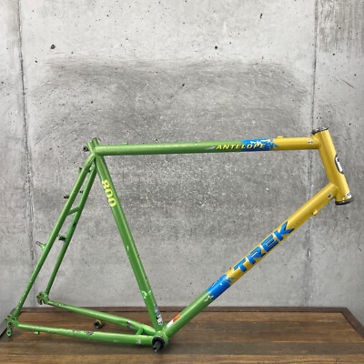 Vintage Trek 800 Antelope Bike Frame 22 in Tange CRMO MTB Mountain ...