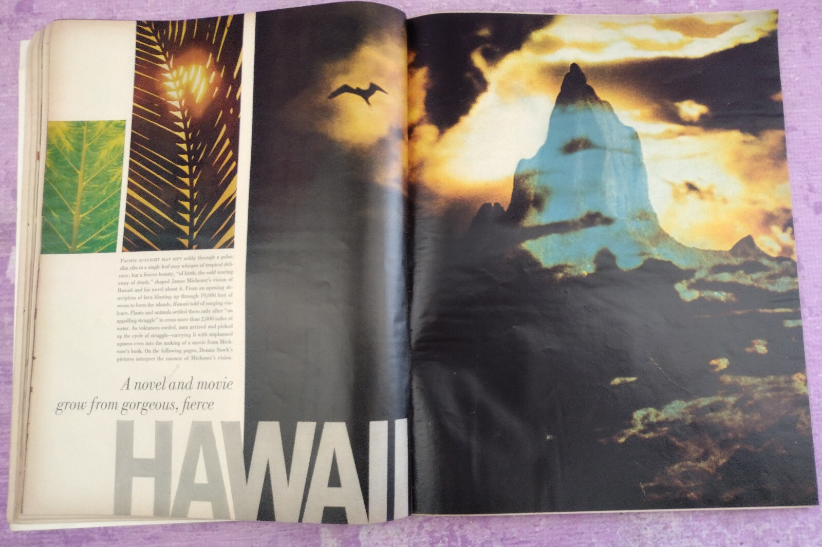 LOOK Magazine September 6, 1966 Hemingway Julie Andrews in Hawaii Pro ...