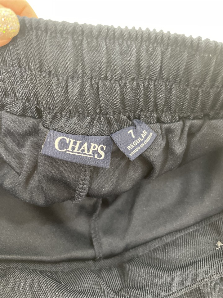 Chaps Girl’s Skirt With Shorts Under, Blue 7 Regular Schoolwear Pleated ...