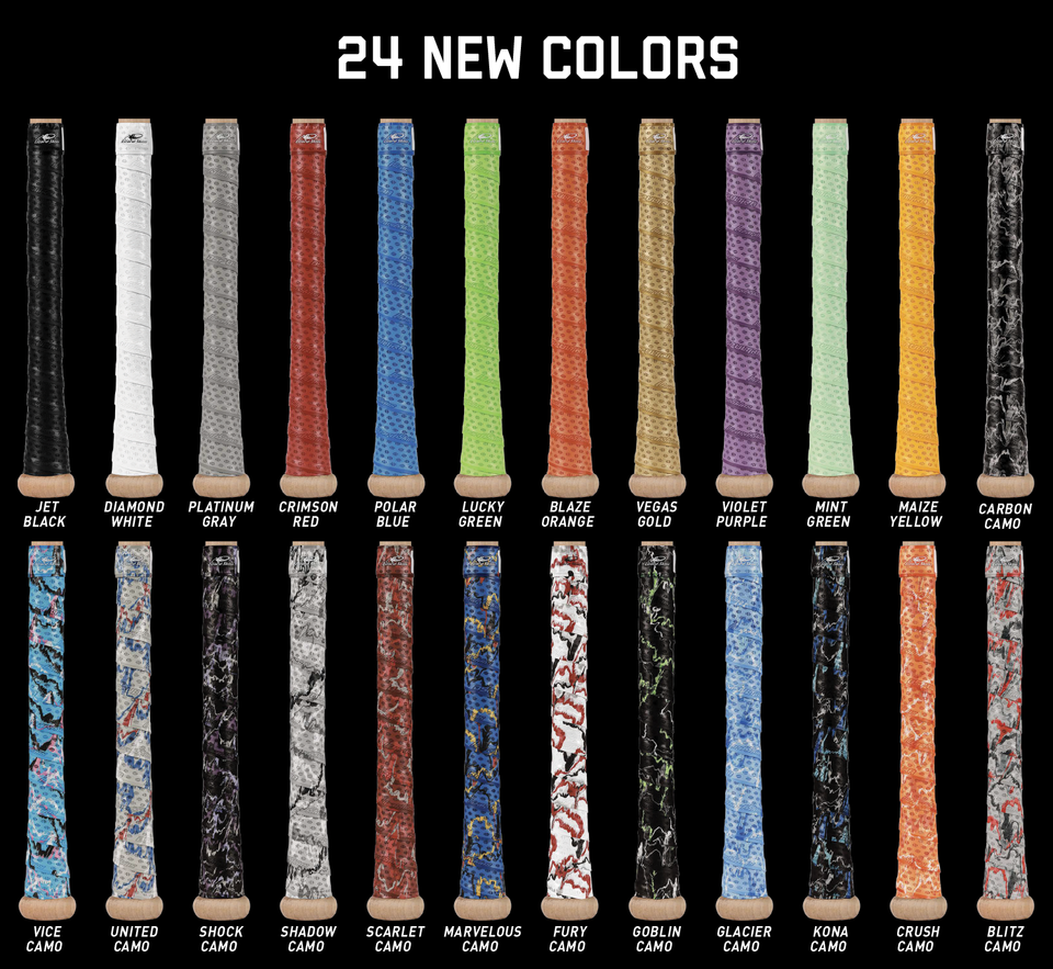 Lizard Skins DSP Ultra 1.8mm Bat Grip - Next-Gen Durasoft Polymer Bat ...