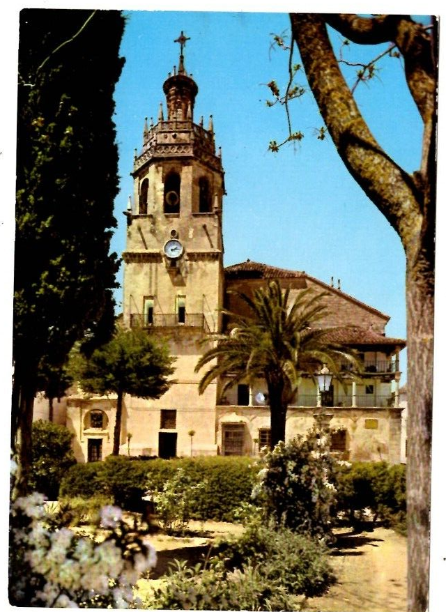 Postcard Ronda Spain Santa Maria La Mayor St Mary Chrome UNP | eBay