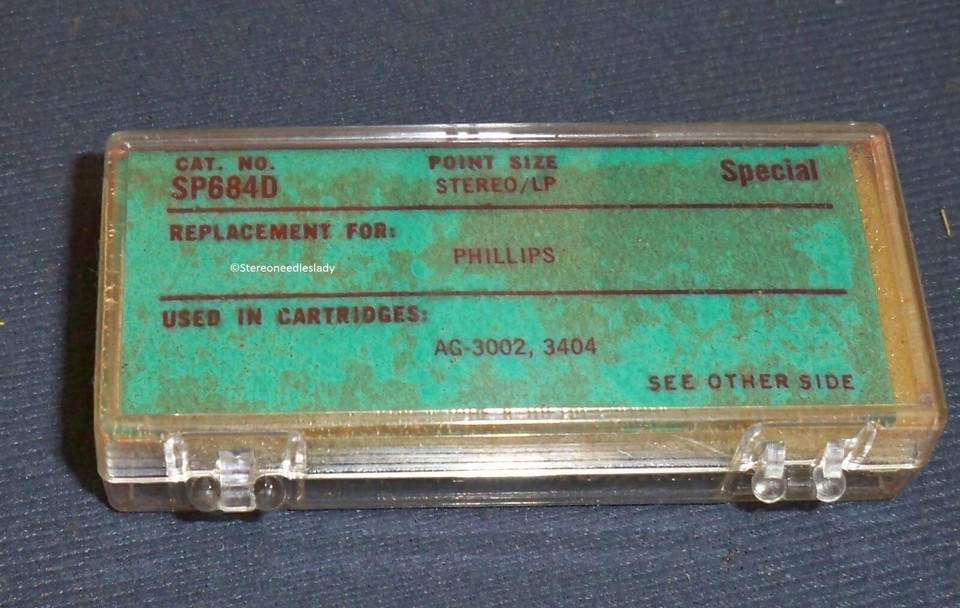 PHONOGRAPH RECORD PLAYER NEEDLE for Philips AG-3002 Philips AG-3404 592 ...