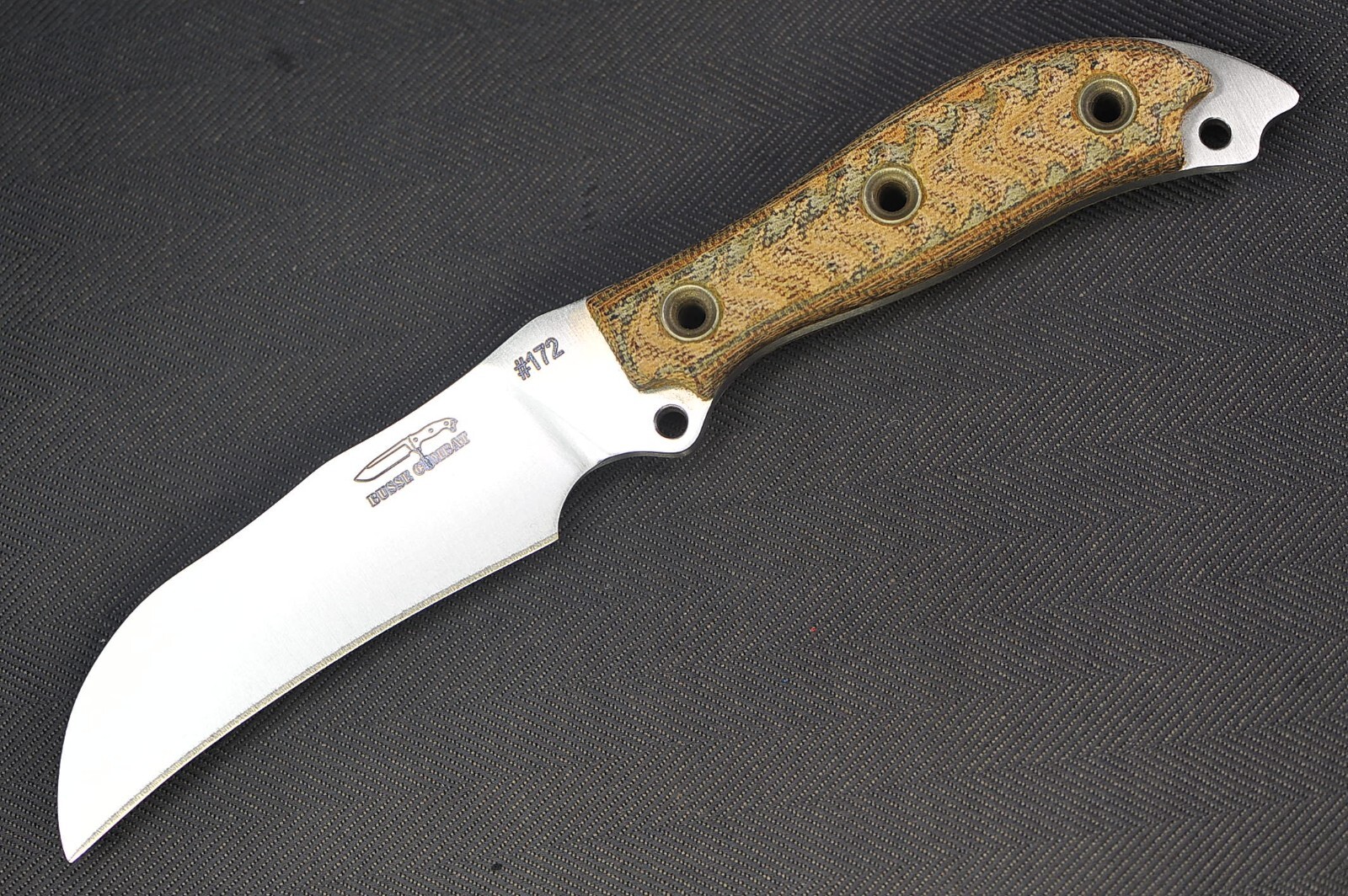 Busse Sus Scrofa Limited Edition #172, .175" Flat Ground Satin Blade ...