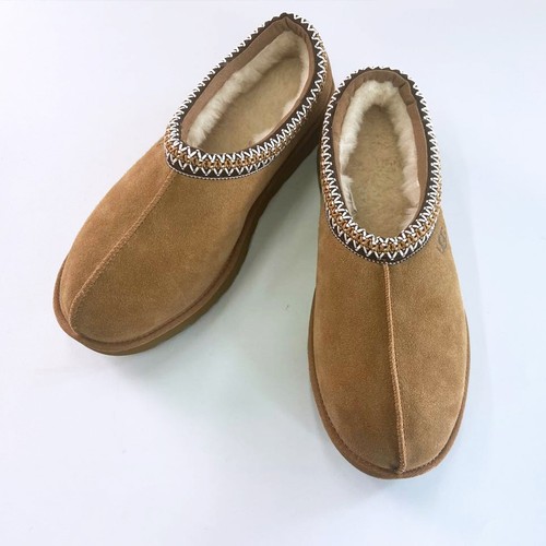 UGG Tasman Chestnut | Brown Classic Suede Upper Fleece Insole Women ...