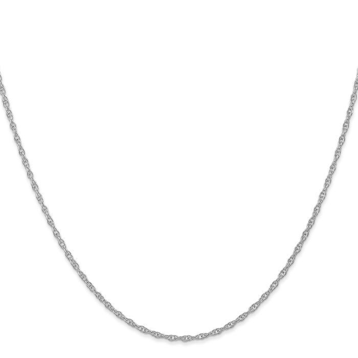 14K Solid White Gold Dangling Diamond Teardrop Floating Chain Slide ...