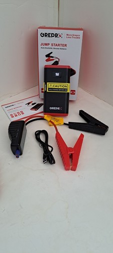 GREPRO Jump Starter Power Pack (up to 6.5L Gas, 4.0L Diesel), Car ...