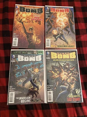 Human Bomb #1-4 Complete Set (2013) DC Comics | eBay