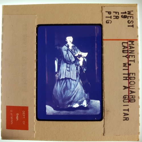 Edouard Manet The Street Singer 1862 Art 35mm Slide | eBay
