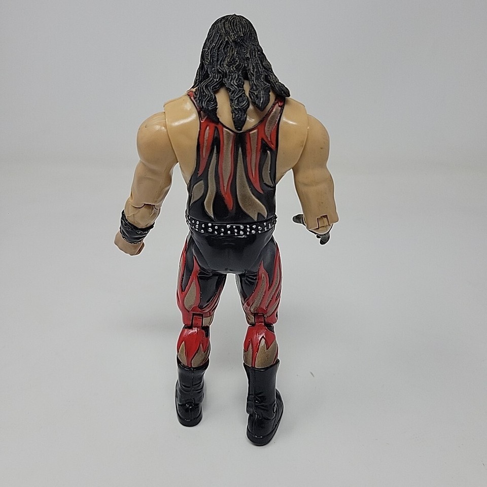 WWE WWF 2001 Kane Jakks Pacific R3 RAW Flame Suit figure Titan Tron ...